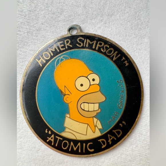 Disney | Accents | Homer Simpson Pendant Atomic Dad The Simpsons ...